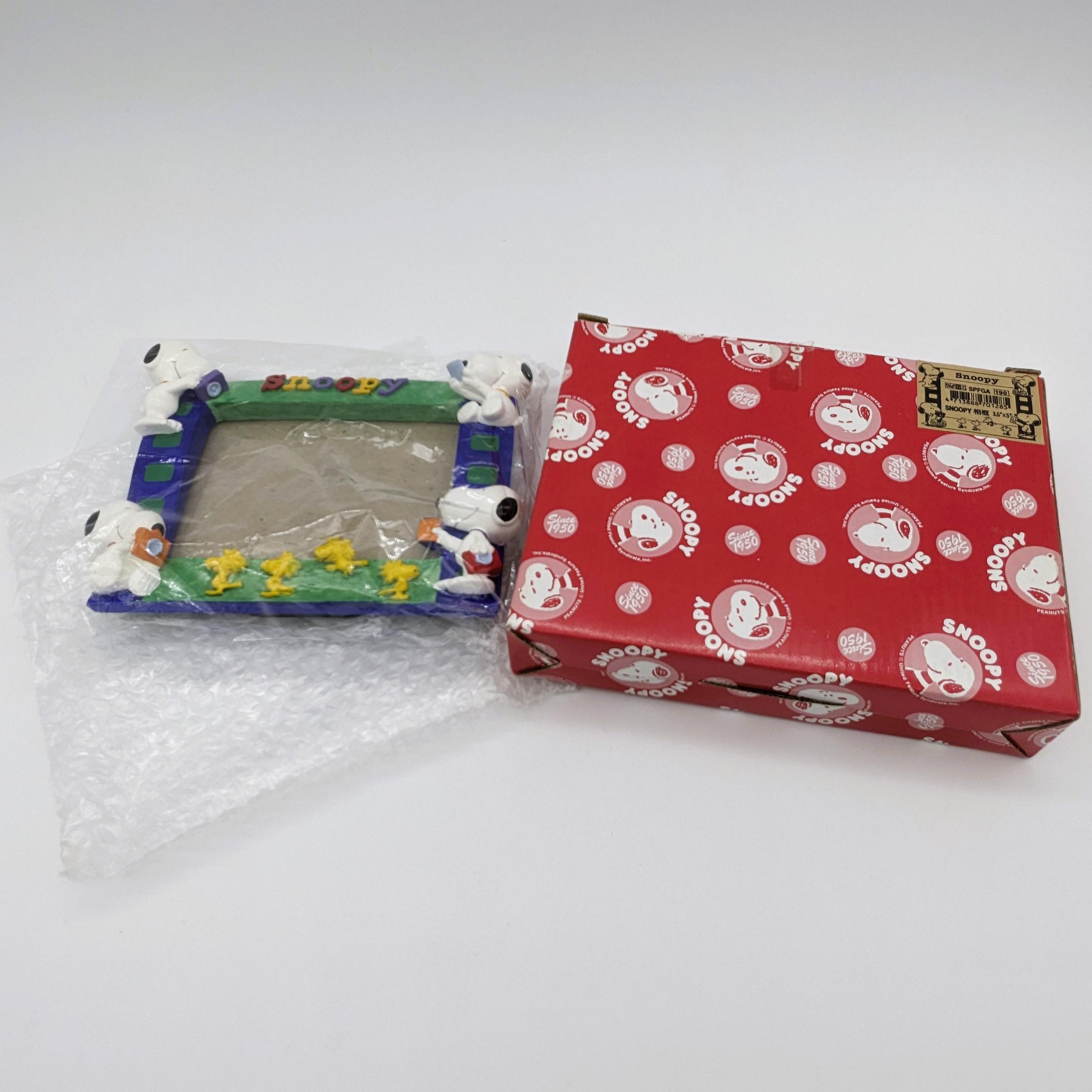 Snoopy & Woodstock Peanuts Photo Frame Vintage Cute Peanuts Picture ...