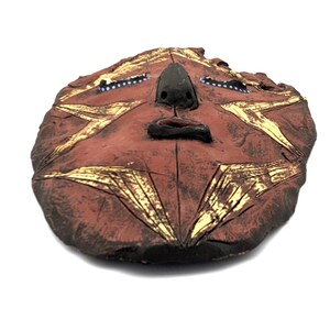 Very Rare Ceramic Mask Wall Art Louis Mendez Design | Vintage Wall Art ...