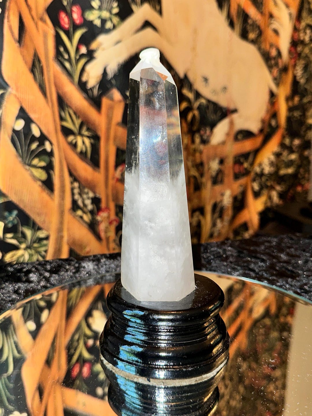6 Inch Quartz Tower With Stand - Etsy