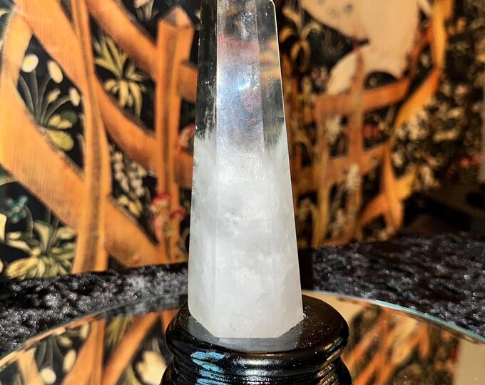 6 Inch Quartz Tower With Stand - Etsy