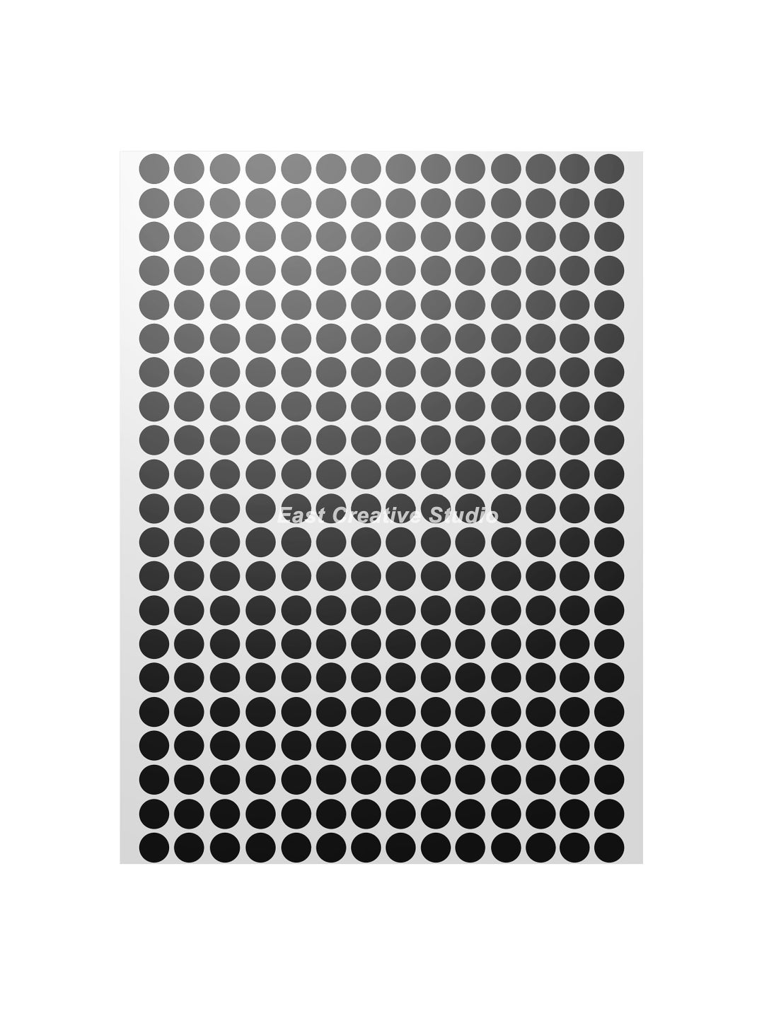 8mm Black Sticker Dots Adhesive Round Labels Circular Spot Scrapbook - Etsy