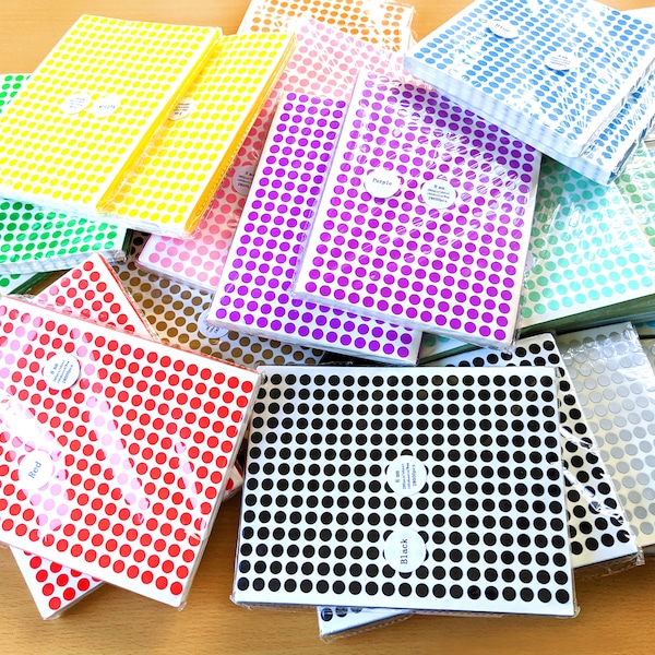 Scrapbooking Dot Stickers - Etsy