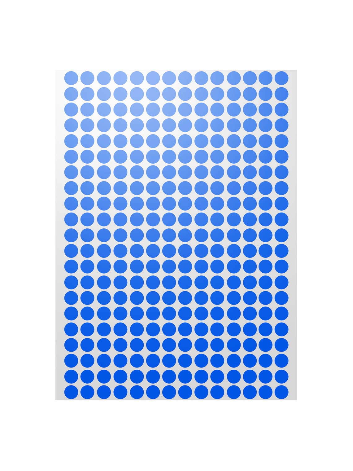 8mm Blue Sticker Dots Adhesive Round Labels Circular Spot Scrapbook - Etsy