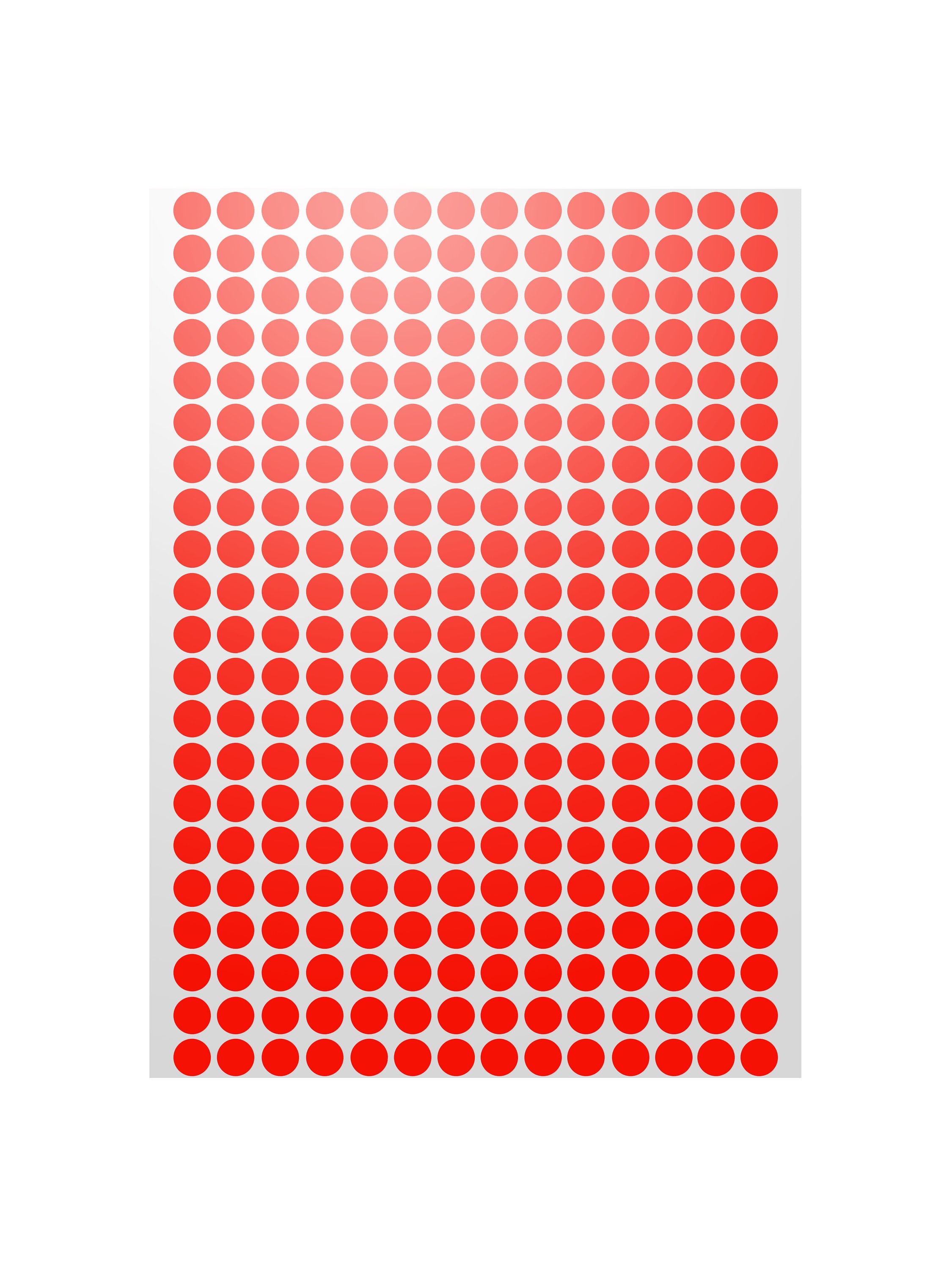 8mm Red Sticker Dots Adhesive Round Labels Circular Spot Scrapbook - Etsy
