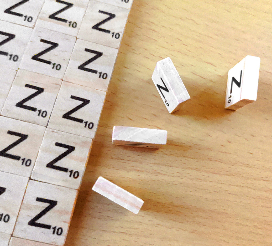 Wooden Alphabet Scrabble Wood Letter Tiles for Scrapbooking Handcraft ...