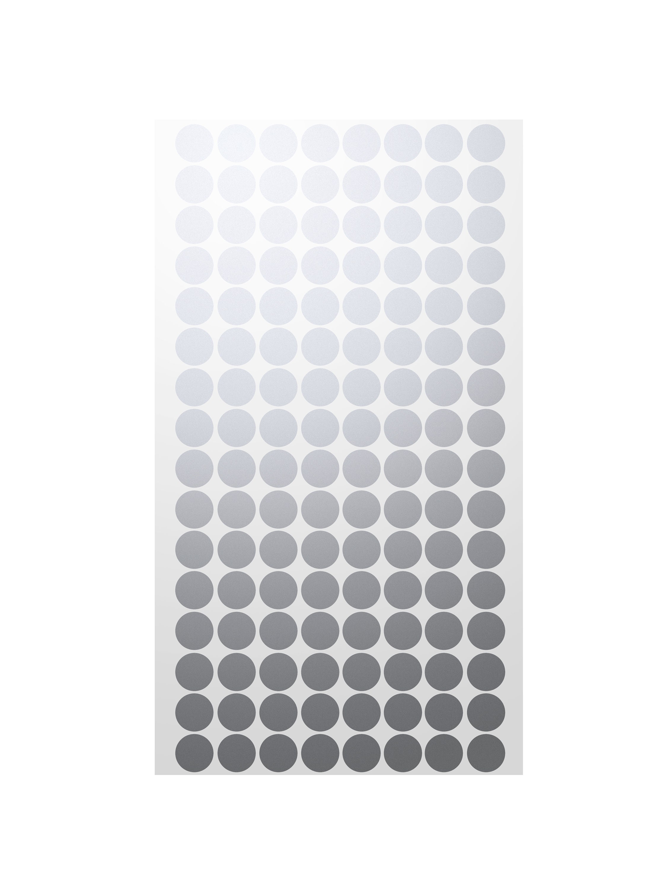 15mm Silver Sticker Dots Adhesive Round Labels Circular Spot Scrapbook ...