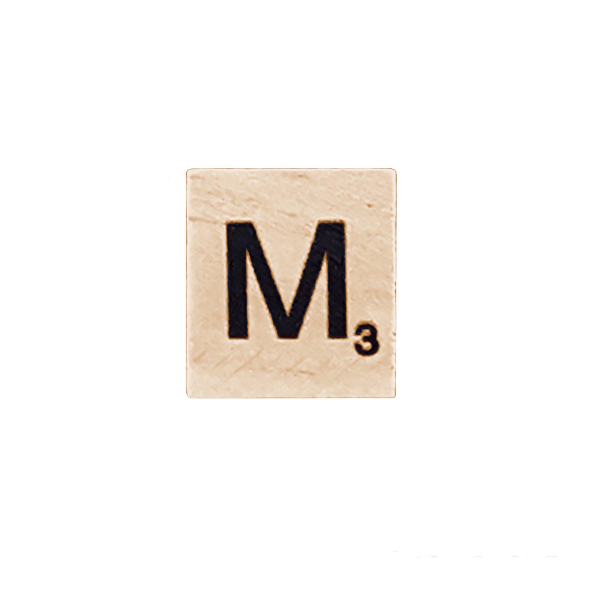 Wooden Scrabble Tiles Letter M for Scrapbooking Handcraft Arts & Crafts ...