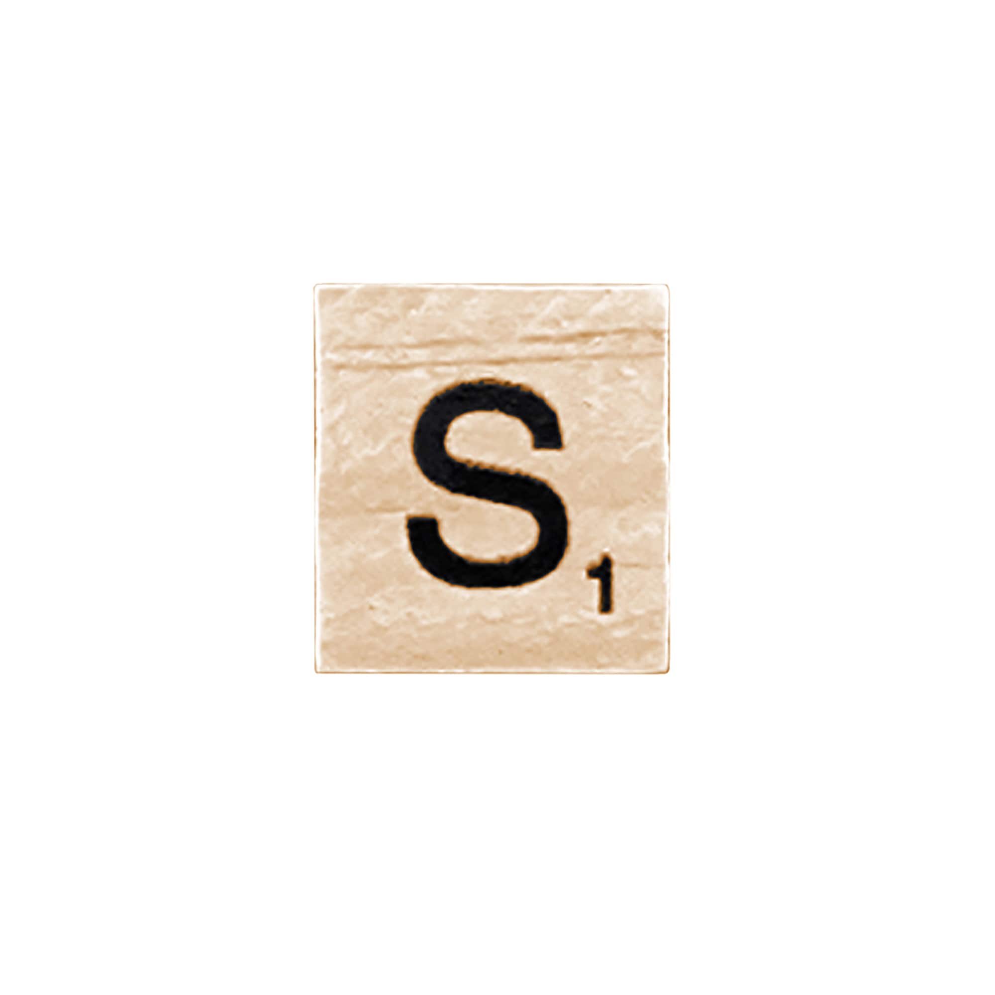 Wooden Scrabble Tiles Letter S for Scrapbooking Handcraft Arts & Crafts ...