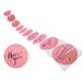 3.8cm Handmade With Love Stickers Labels Large Round for Crafts Paper ...