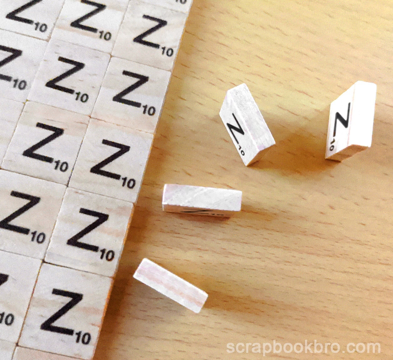 Wooden Alphabet Scrabble Wood Letter Tiles for Scrapbooking Handcraft ...