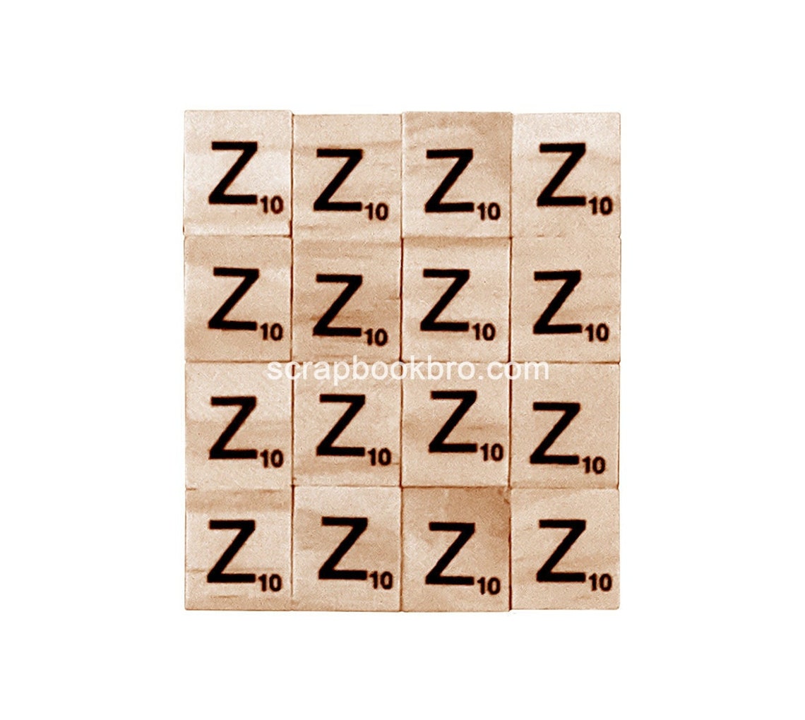 Wooden Alphabet Scrabble Wood Letter Tiles for Scrapbooking Handcraft ...