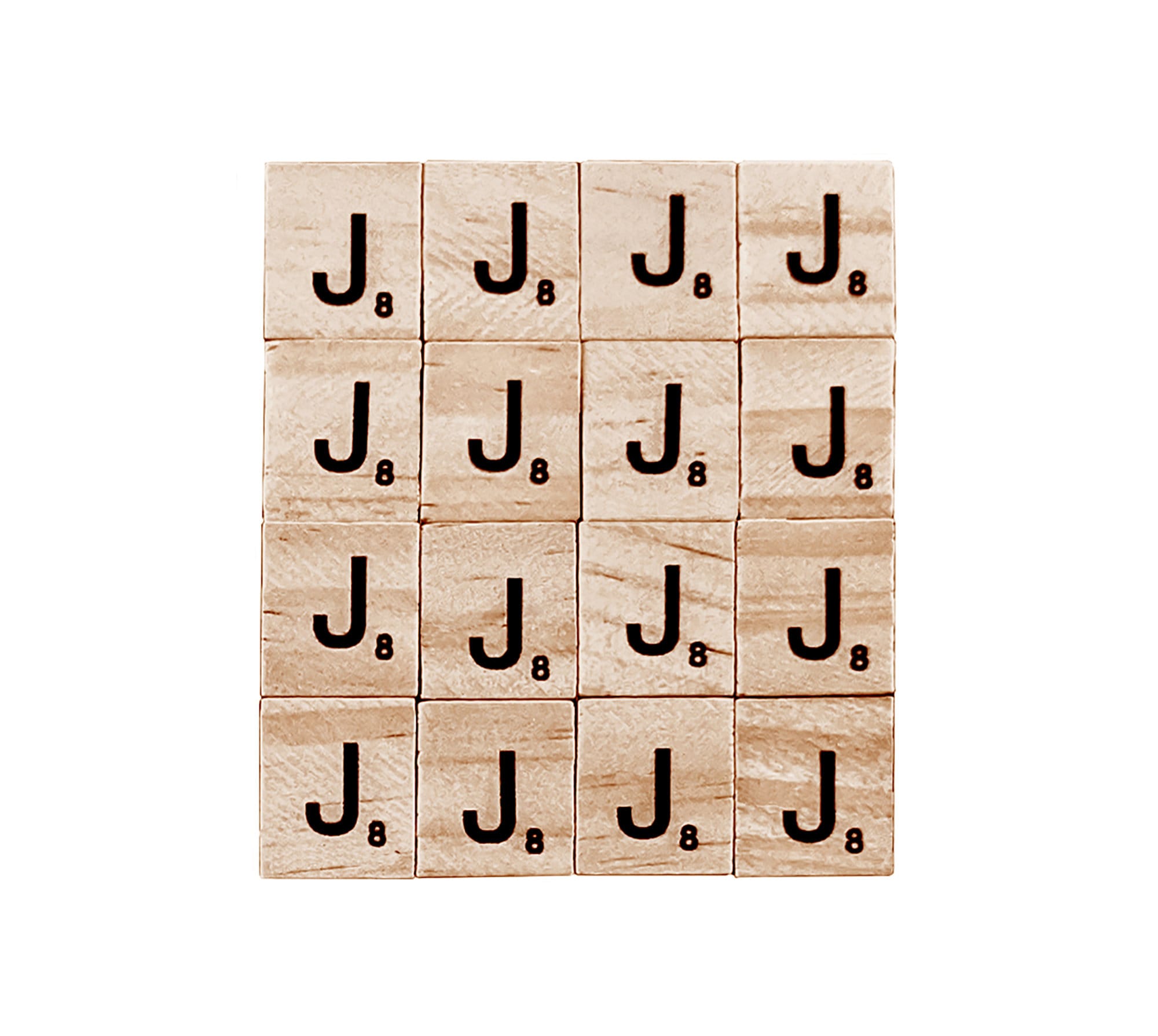 Wooden Scrabble Tiles Letter J for Scrapbooking Handcraft Arts & Crafts ...