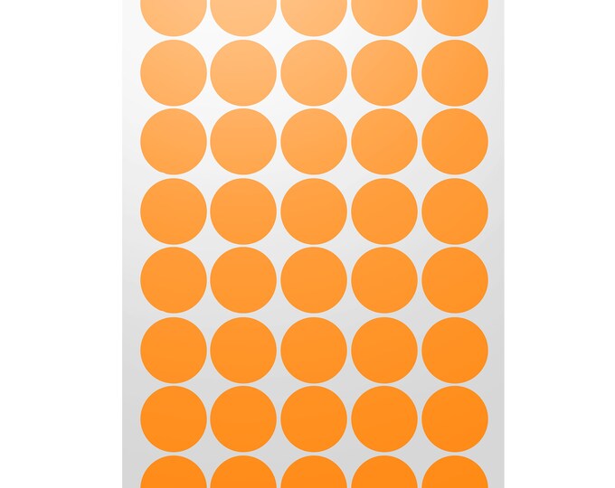 Full Circle Wall Decal, Large Circle Geometric Wall Art Sticker, Colour ...