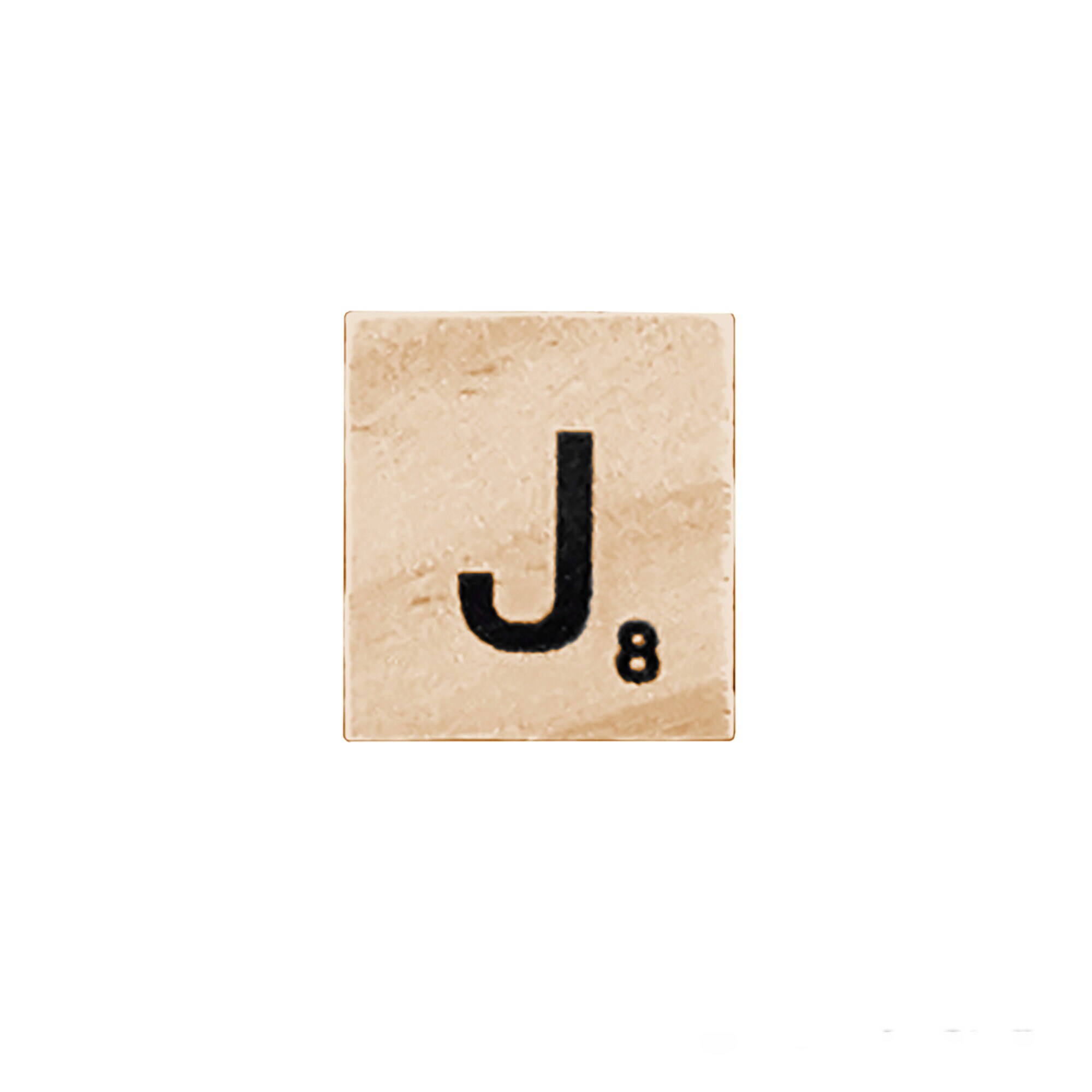 Wooden Scrabble Tiles Letter J for Scrapbooking Handcraft Arts & Crafts ...