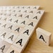 Wooden Alphabet Scrabble Wood Letter Tiles for Scrapbooking Handcraft ...