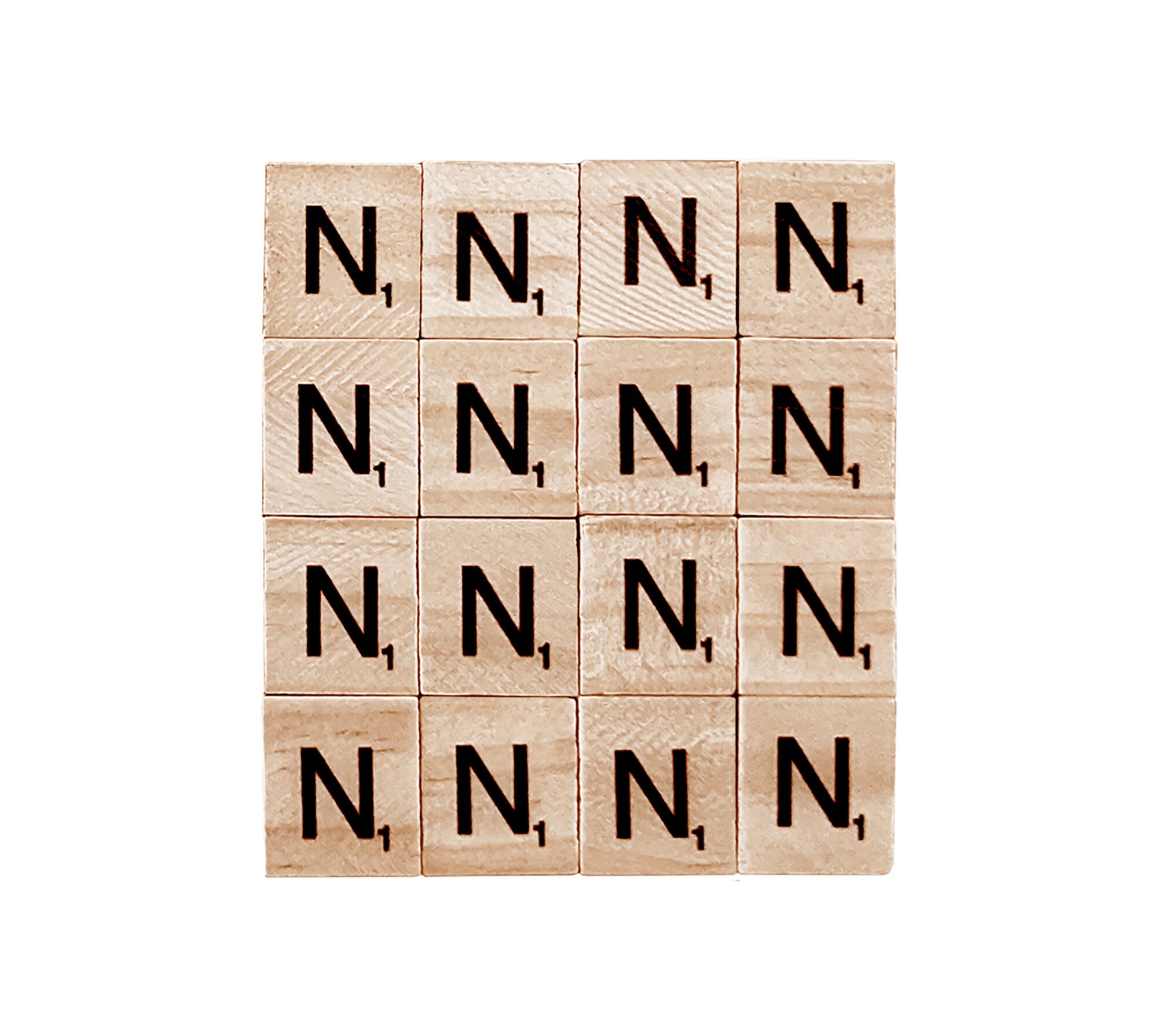 Wooden Scrabble Tiles Letter N for Scrapbooking Handcraft Arts & Crafts ...