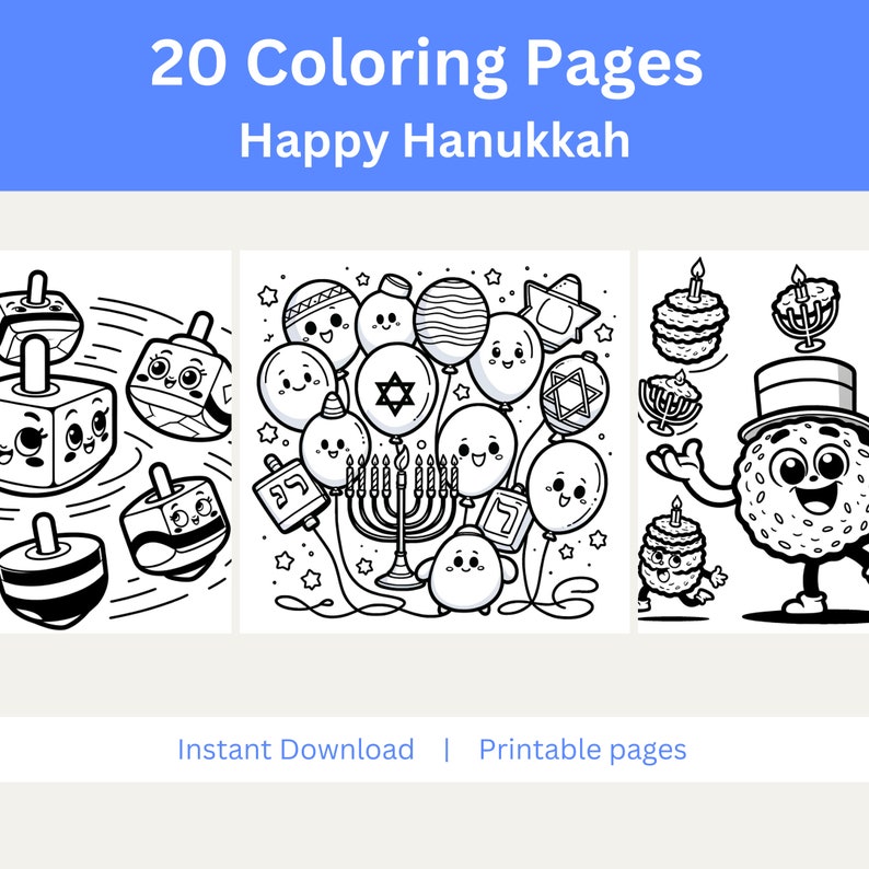 Hanukkah Coloring Pages, Kid’s Coloring Pages, Printable Coloring ...