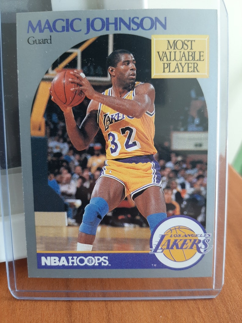 Magic Johnson #157 | 1990 Hoops | Basketball Cards - Etsy