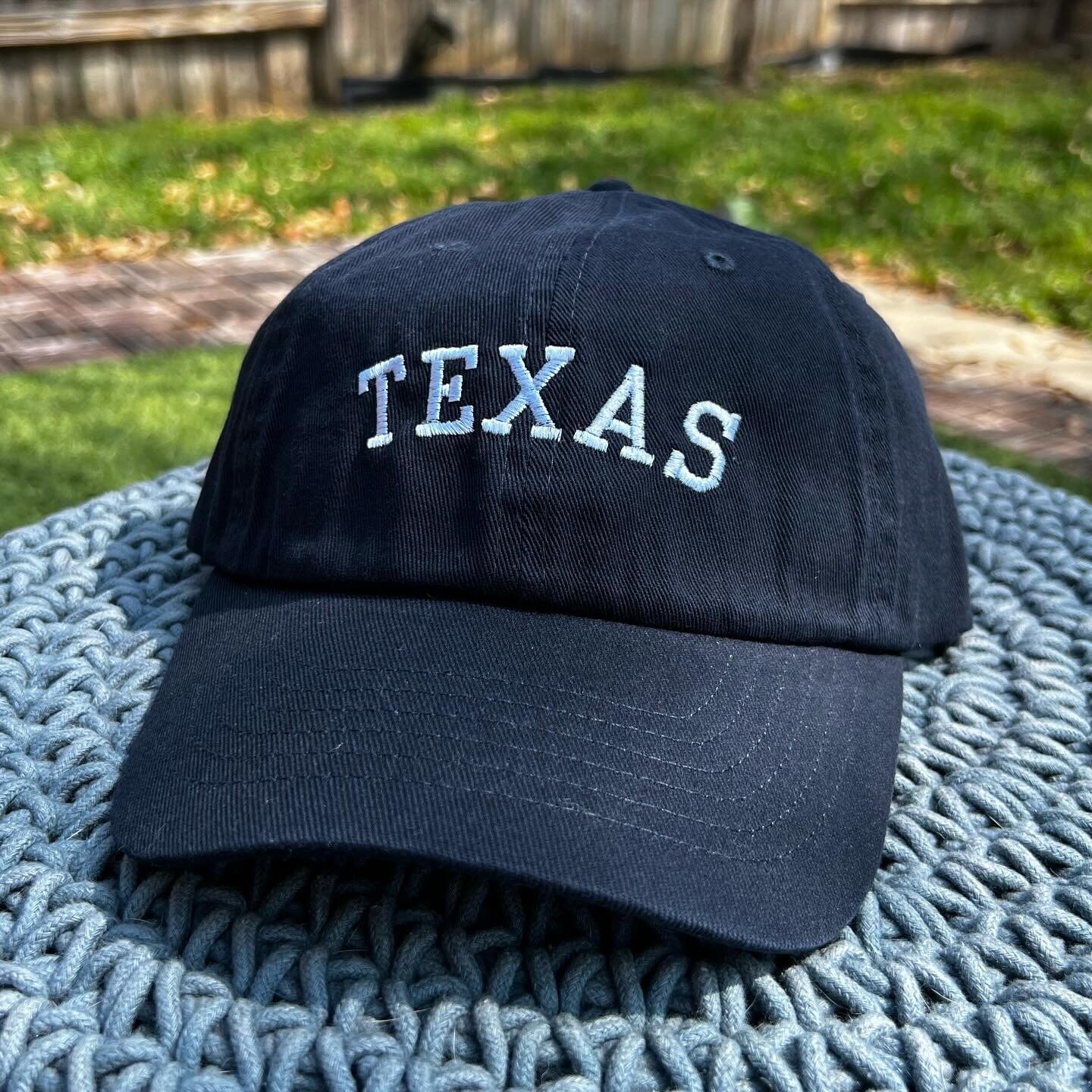 Texas Baseball Cap - Etsy