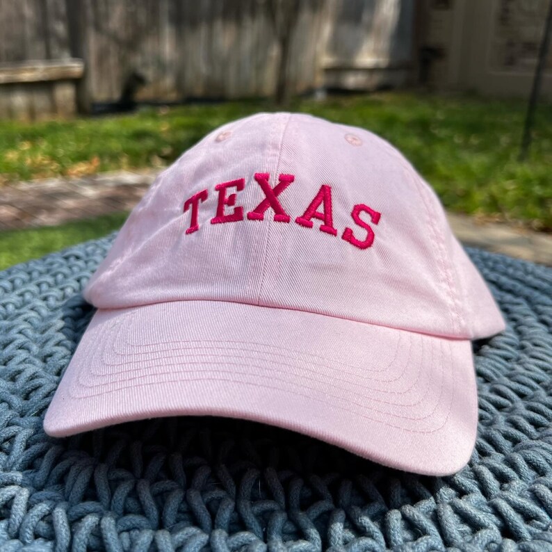 Texas Baseball Cap - Etsy