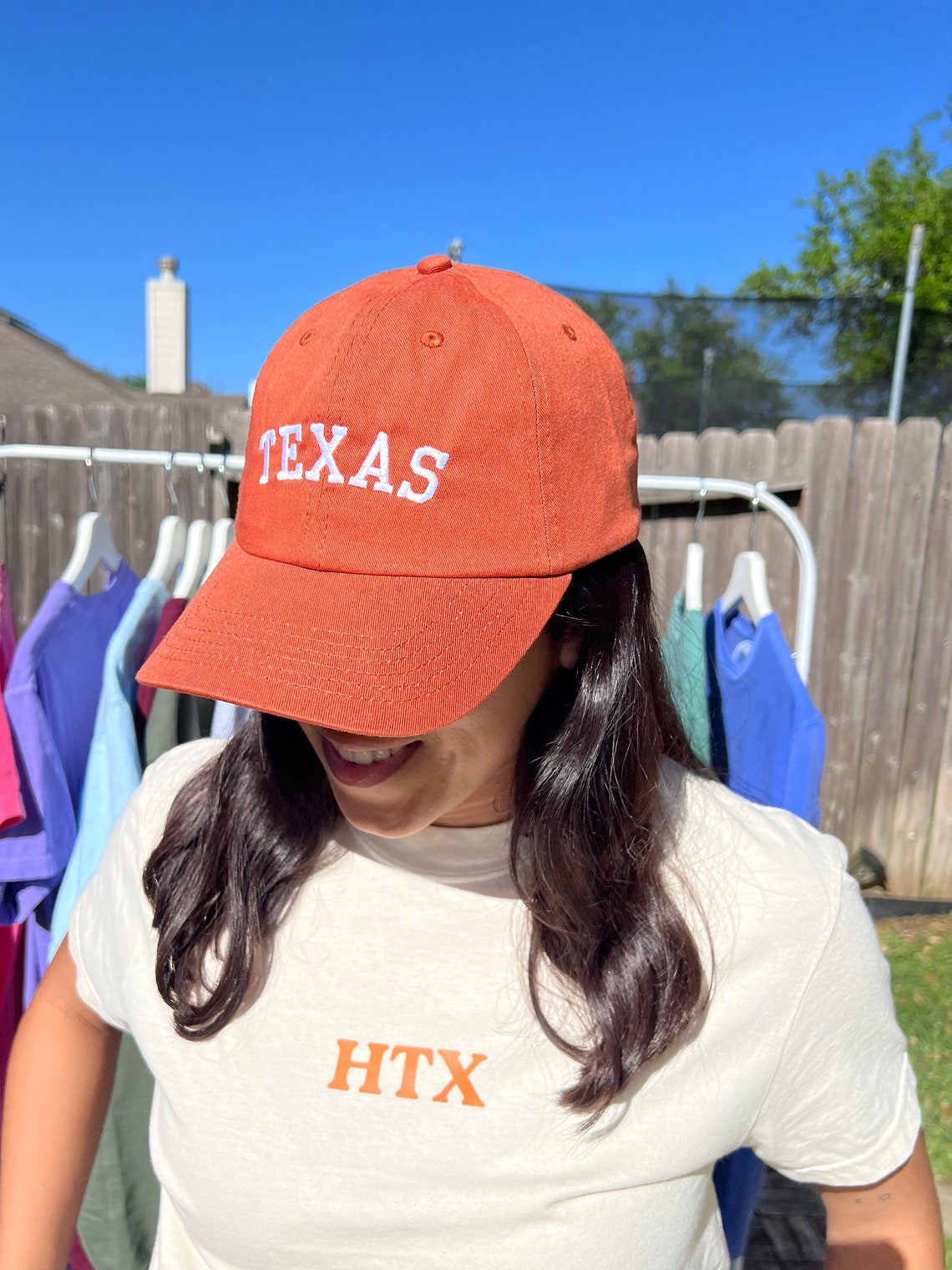 Texas Baseball Cap - Etsy