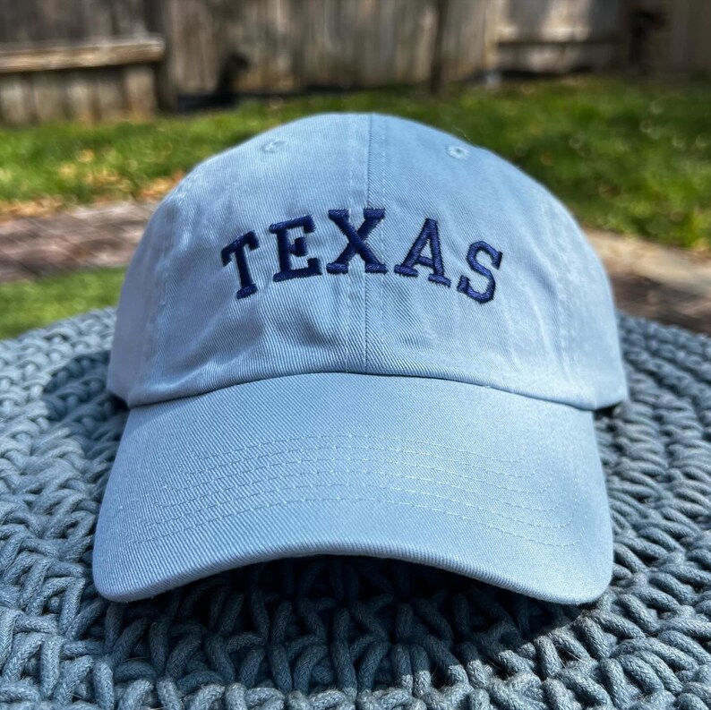 Texas Baseball Cap - Etsy