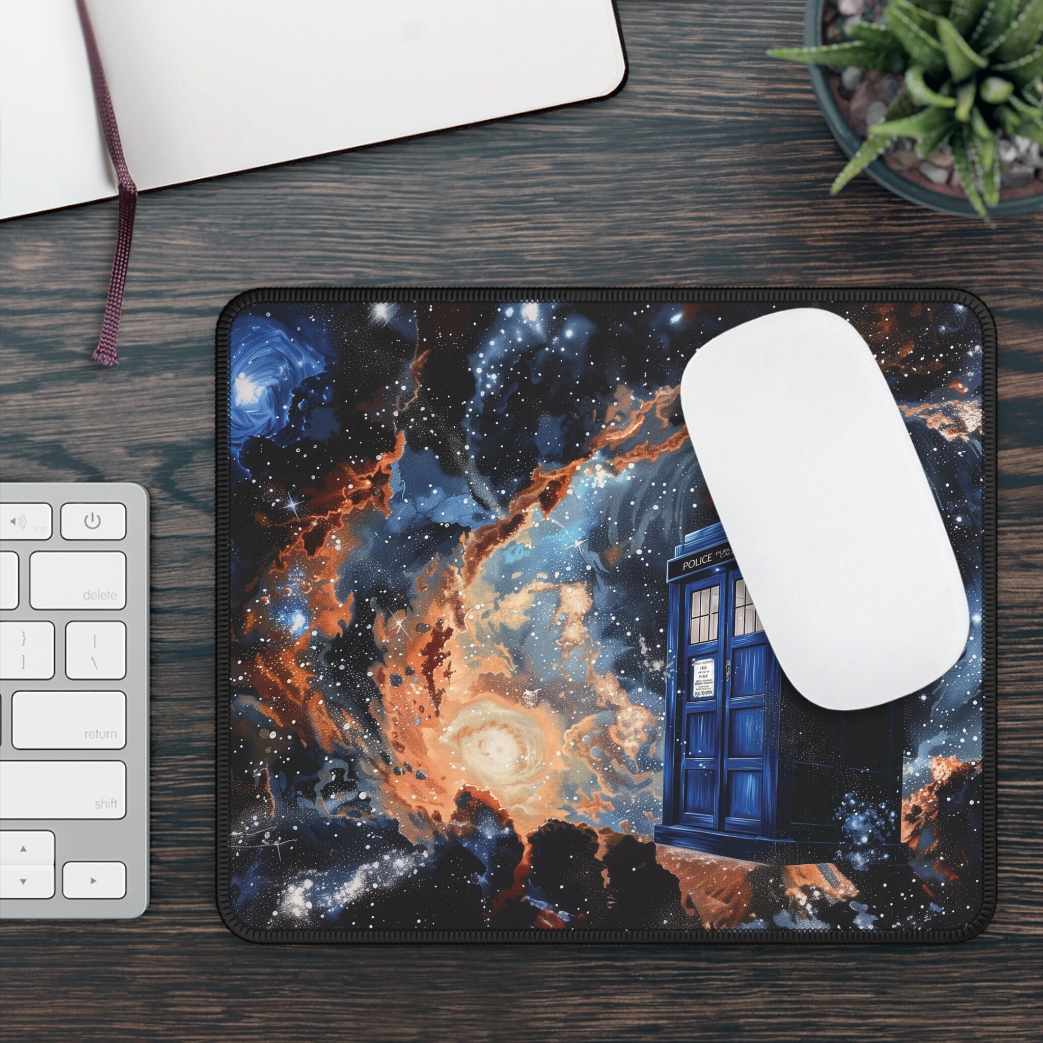 Police Box in Space Play Mat, Magic the Gathering, Mousepad, MTG ...