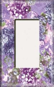 Snazzyswitch Purple Bluebonnet Decorative Light Switch Plate Cover - Etsy