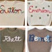 Hand Embroidered Custom Name Sweater - Etsy