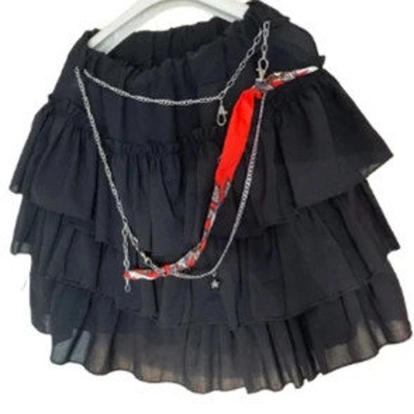 Skirt With Frills - Etsy