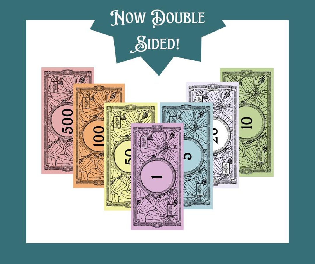Monopoly Inspired Money, Tropical Monopoly Inspired Money, Add-on ...