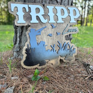 Duck Decor for Nursery Hunting Themed Nursery Wall Decoration Ducks ...