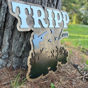 Duck Decor for Nursery Hunting Themed Nursery Wall Decoration Ducks ...