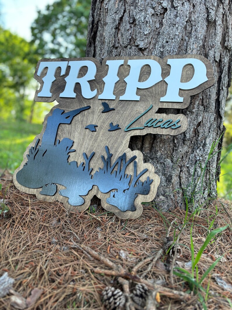 Duck Decor for Nursery Hunting Themed Nursery Wall Decoration Ducks ...