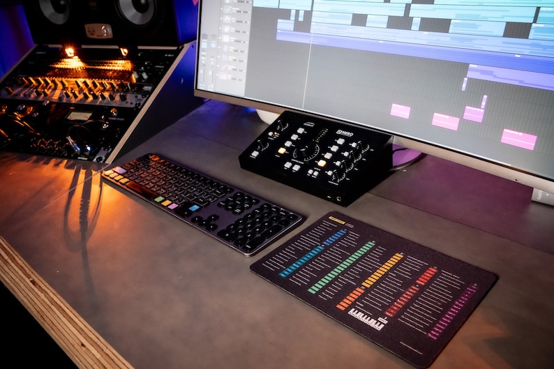 FL Studio Shortcut Colour Mousepad - Etsy