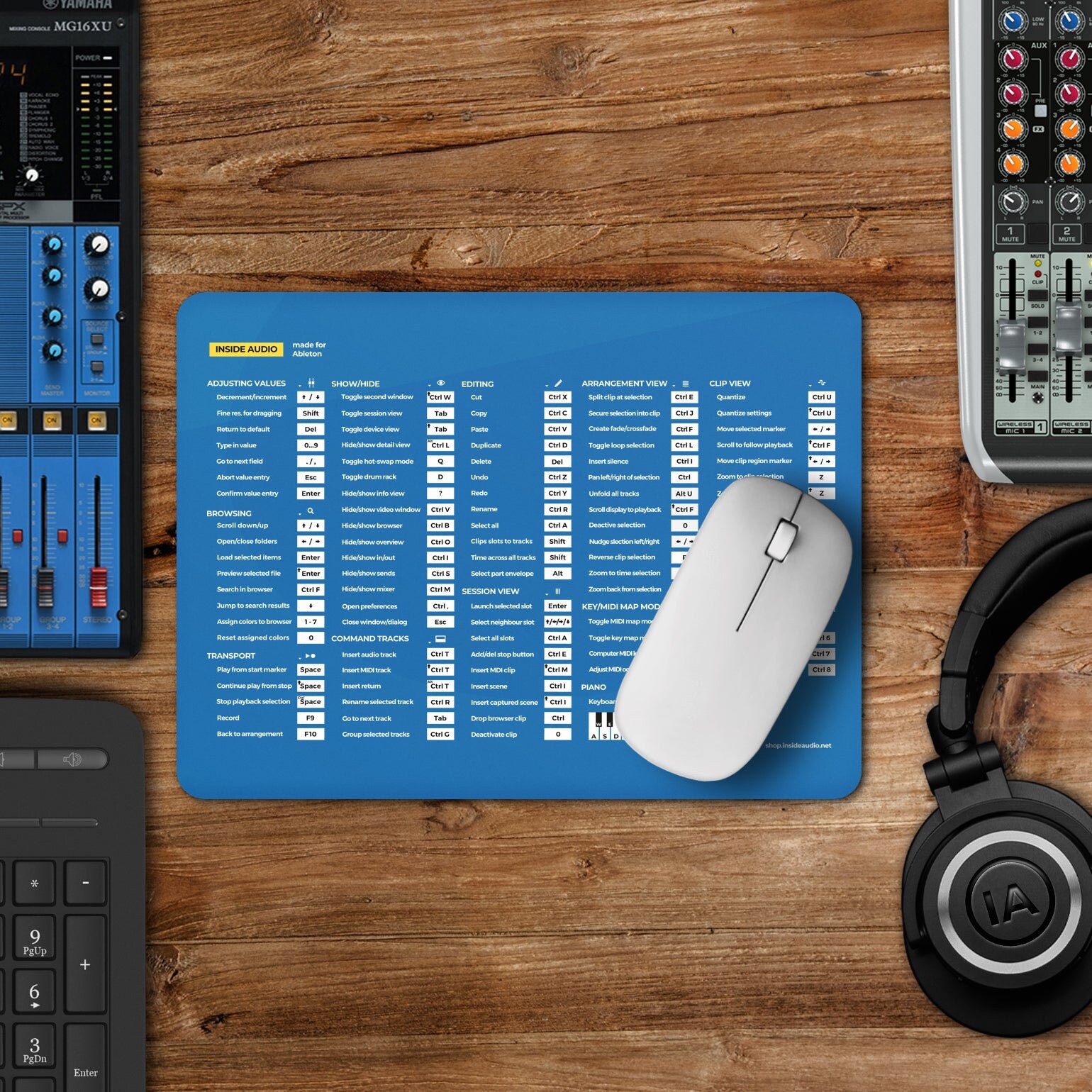 Pro Tools Shortcut Blueprint Mousepad - Etsy