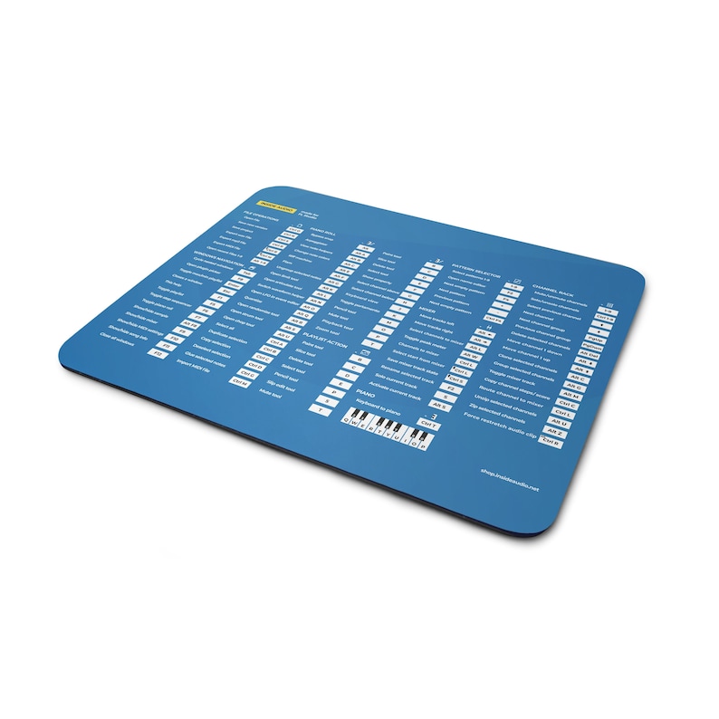 FL Studio Shortcut Blueprint Mousepad - Etsy