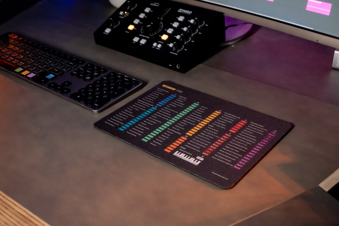Logic Pro X Shortcut Colour Mousepad - Etsy