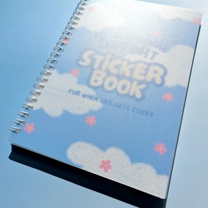 Reusable Sticker Book | A5 Storage Organizer for Sticker Collection ...