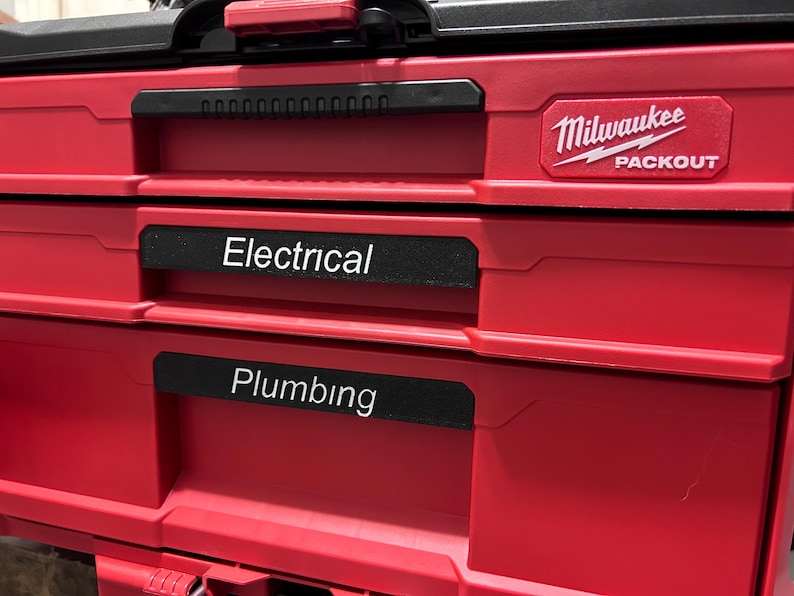 Milwaukee Packout Custom Labels - Etsy