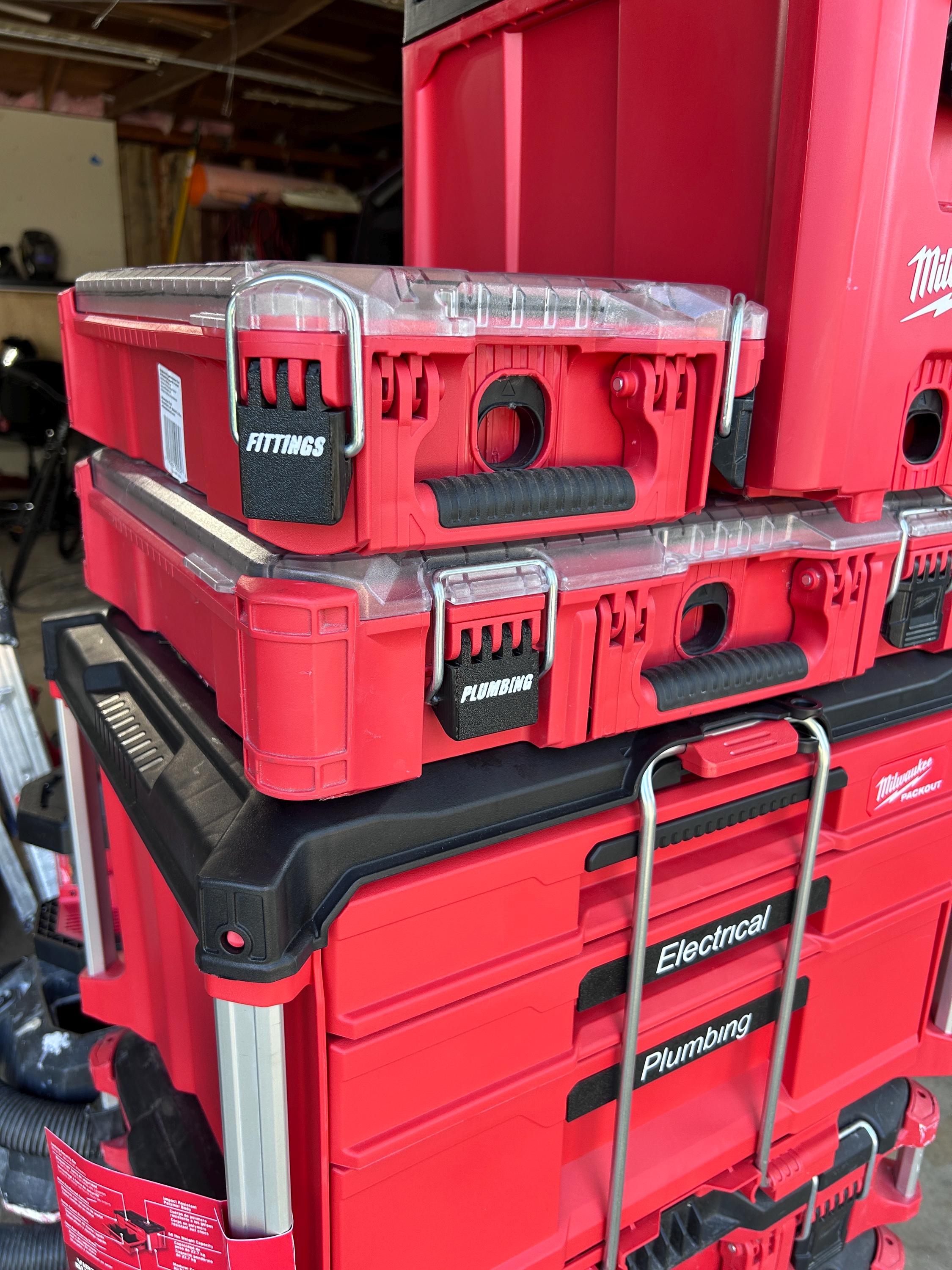 Milwaukee Packout Custom Labels - Etsy