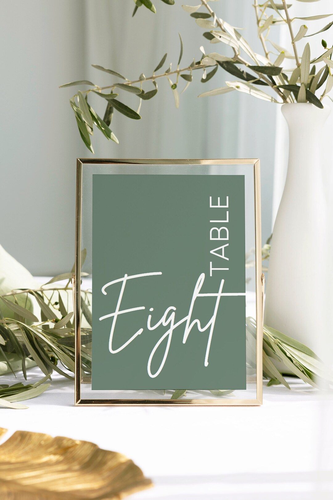 Event Table Number Template Minimalist Event Table Number - Etsy