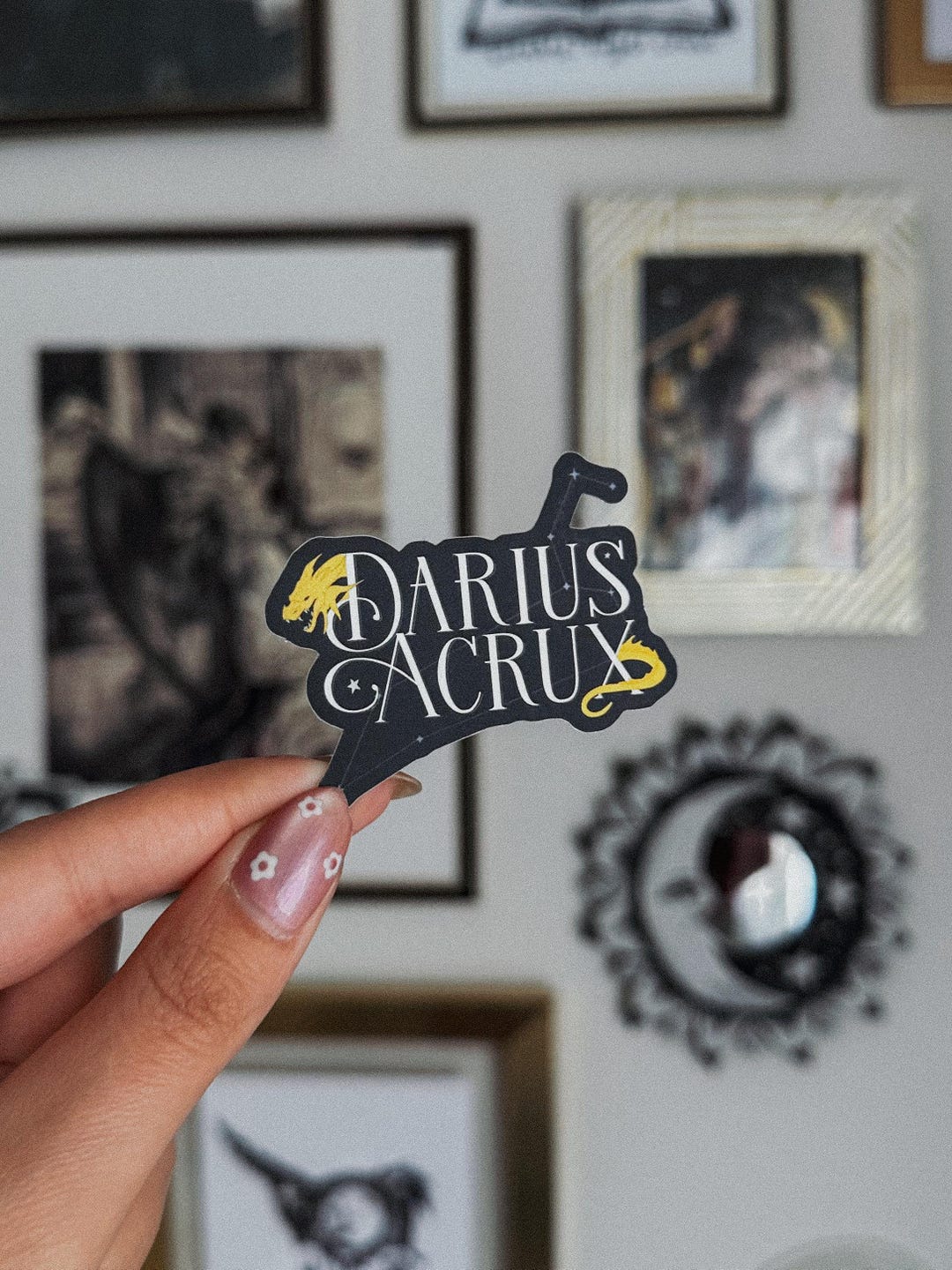 Darius Acrux Sticker | Officially Licensed Zodiac Academy Sticker ...