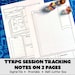 TTRPG Session Tracker: Rough Edge Notes (printable Half Letter) - Etsy