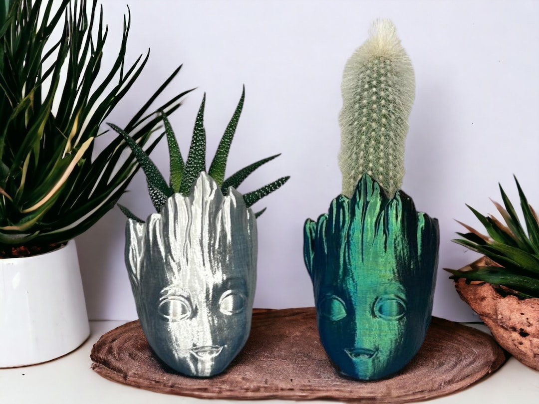 Baby Groot Planter/cute Gift/marvel/home Decor/living Room/decor - Etsy