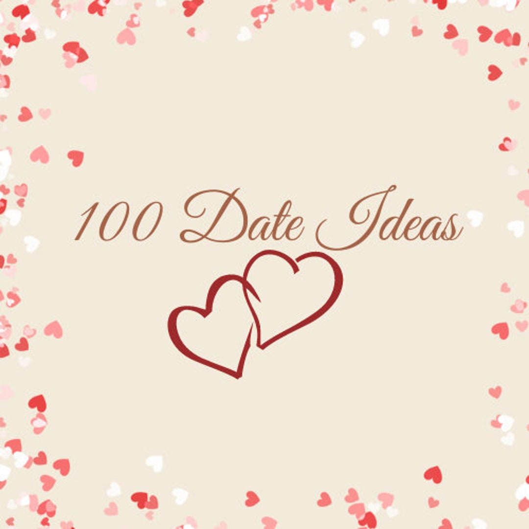 Printable Date Idea Cards - Etsy