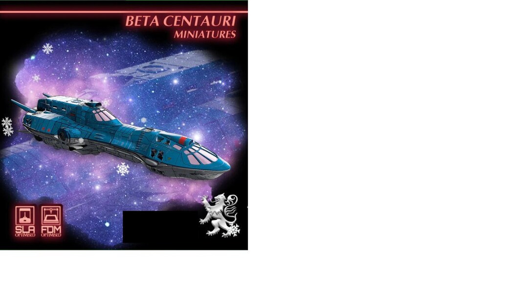 2nd Dynasty 3D Printed Beta Centauri 1/27 & 1 Inch Hex 28mm Printed to ...