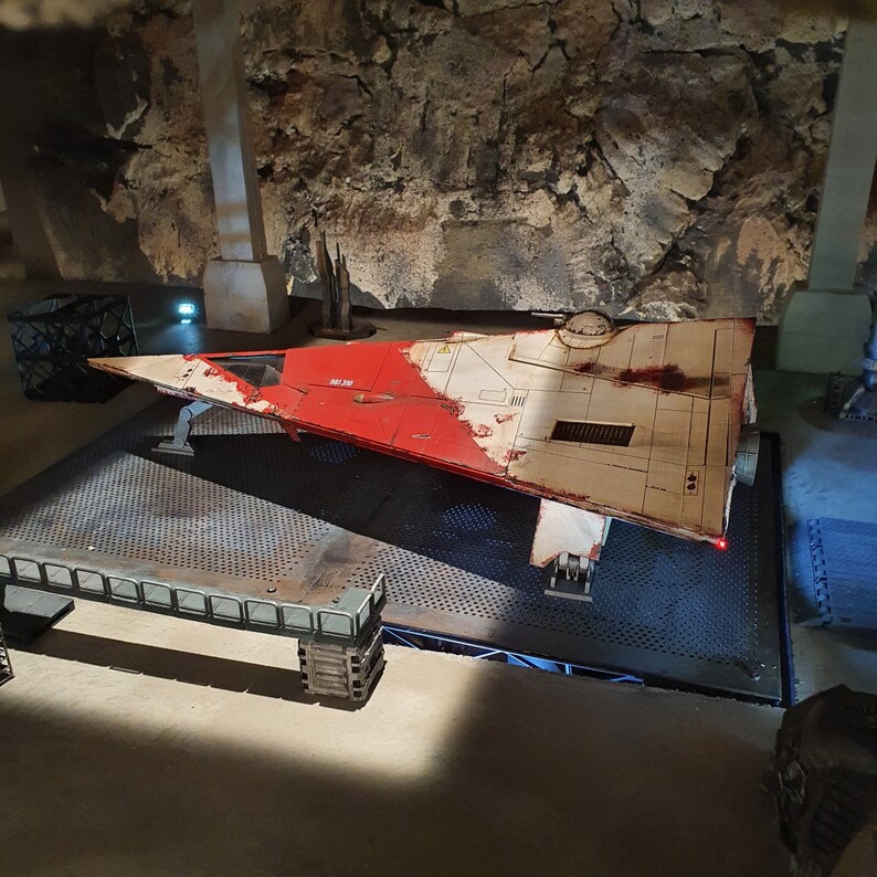 3d Printed Type S Scout 2nd Dynasty 28mm Starship - Etsy