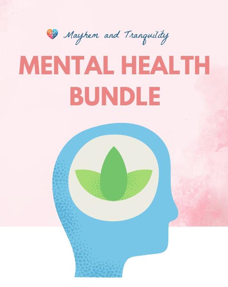 Mental Health Bundle - Etsy