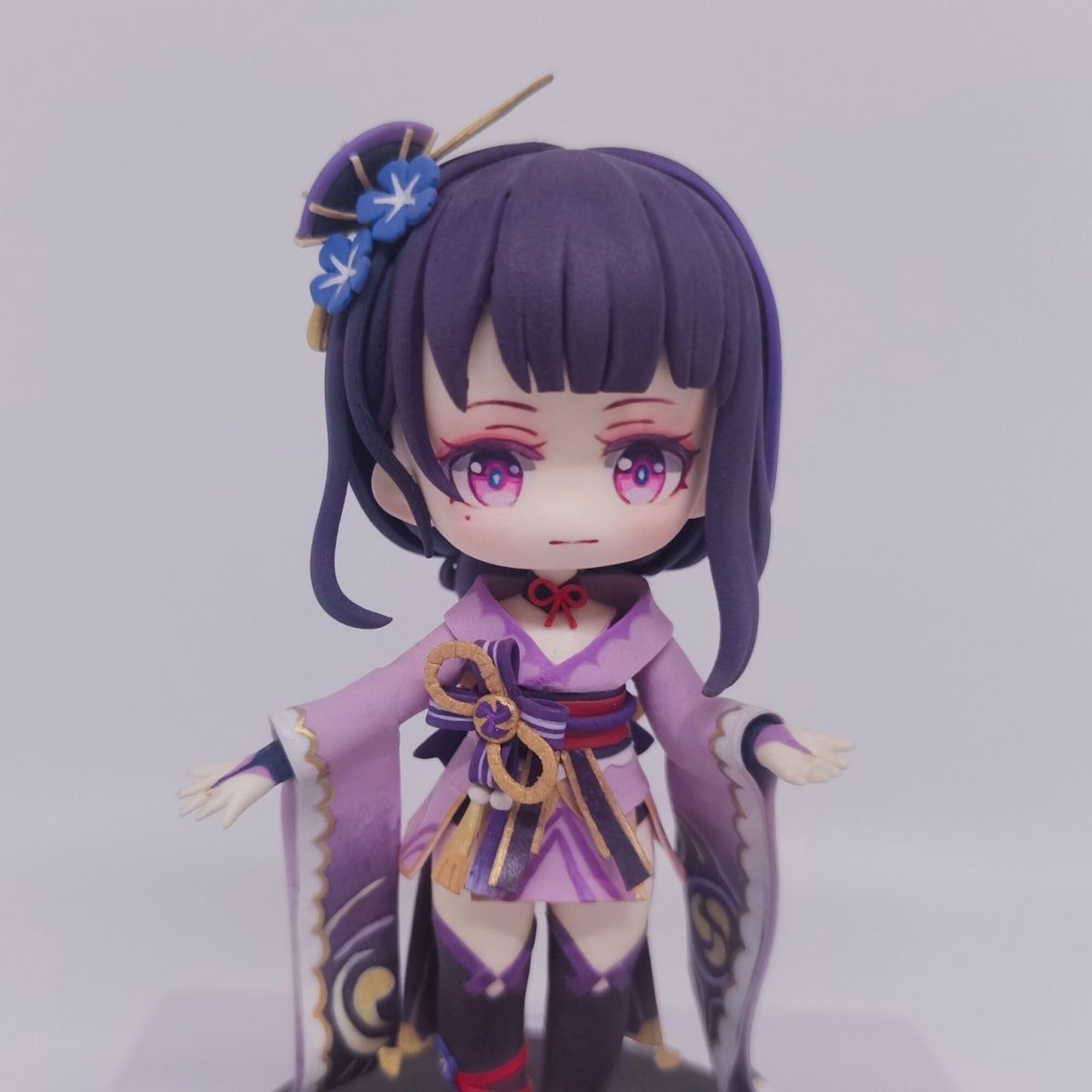 Raiden Shogun Figurine Superlight Clay Raiden Shogun Garage - Etsy ...